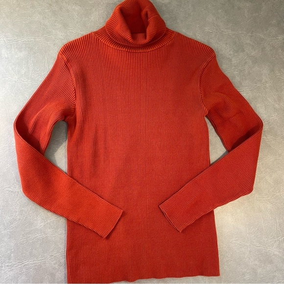 Moda International | Sweaters | Final Markdown Moda Intl Orangerust ...